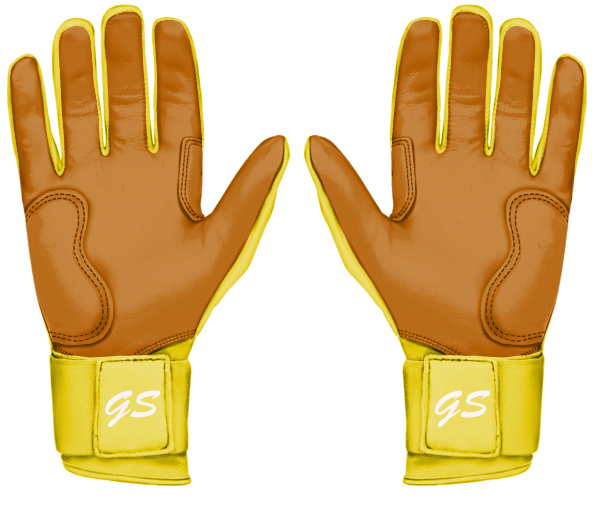 G-Pro Batting Gloves - Color Series - Yellow – Gimmel Sports